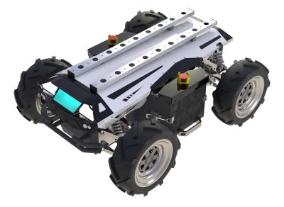 China RLSDP 2.0 IP65 4 Wheel Robot Chassis with 120kg Load Capacity and 2.0m/s Speed for sale