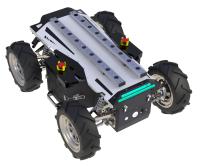 China RLSDP 2.0 IP65 Robot Chassis with 120kg Load Capacity and 2.0m/s Speed for Industrial Applications for sale