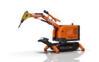 China Fire Rescue Remote Controlled 100m Robotic Demolition Machine 27kw Diesel Hydraulic Crawler for sale