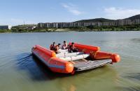 China LB-TS6 60 HP Inflatable Rescue Boat with 8.8m Length and 5600kg Payload Capacity for Emergency Transport for sale