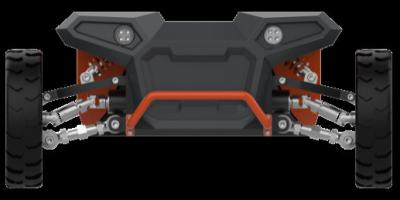 China TIGER-03 Explosion-Proof Robot Chassis with 100kg Load Capacity and IP68 Protection for Hazardous Environments for sale
