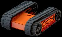 China DRAGON-01 IP68 Waterproof Tracked Robot Chassis | 20kg Load Capacity | 610×490×210mm Size for sale
