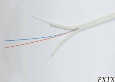 China Outdoor Single Mode FTTH Fiber Optic Cable Home Network Optical Fiber Cables for sale