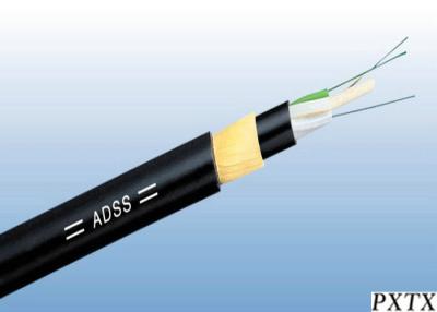China ADSS All Dielectric Self-Support Outdoor Fiber Optic Cable 4-144C for Power Transmission for sale