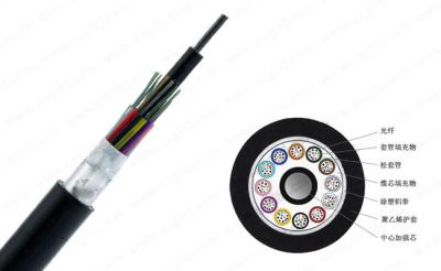 China GYTA Stranded Loose Tube Outdoor Fiber Optic Cable LAN with APL Sheath for sale