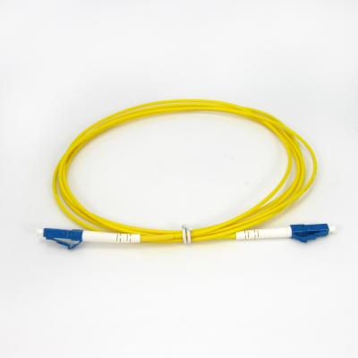 China Simplex Duplex LC Fiber Optic Patch Cord Optical Fiber Optic Jumper For FTTH for sale