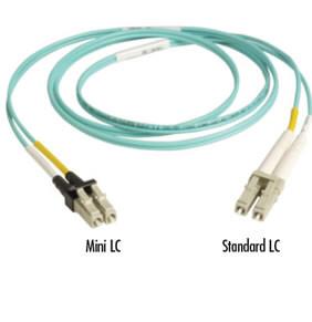 China Mini OM3 Fiber Optic Patch Cord LC-LC for SFP Transceiver / Optical Access Network for sale