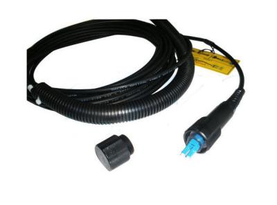 China Outdoor Waterproof LC Fiber Optic Patch Cord for FTTA / Telecommunication Network for sale