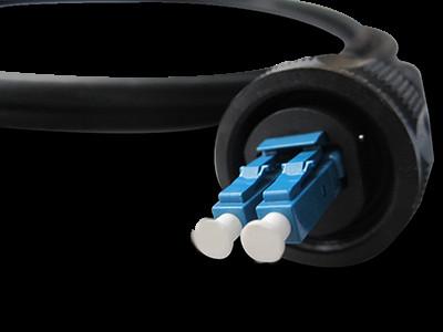 China 1M 6 Core Optical Fiber Duplex Patch Cord Single Mode And Multimode Fiber Cable for sale