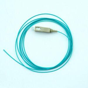 China Multimode SC Fiber Optic Pigtail with UPC Poishing , PC / UPC / APC Connector for sale