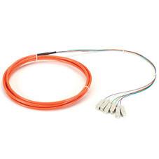 China MM OM1 62.5/125 Fiber Optical Pigtail , 0.9mm OFNP Fiber Optic Cable for sale