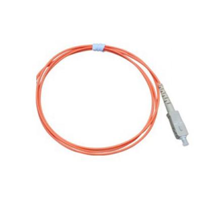 China OM2 50/125 Fiber Optic Pigtail , Simplex Duplex 1 - 12 Core Optical Fiber Pigtail for sale
