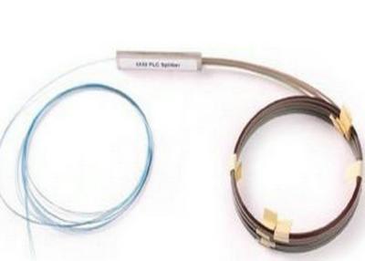 China CATV PON Optical Cable PLC Splitter 1×8 , Single Mode Optical Fiber Splitter for sale