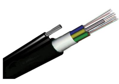 China Self-Supporting Outdoor Fiber Optic Cable with Central Loose Tube / Messenger Wire for sale
