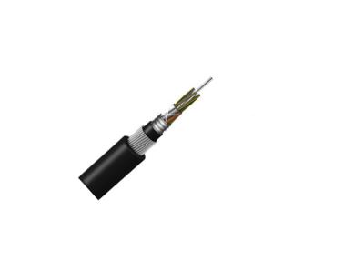 China Single-steel-wire Armored Fiber Optic Cable GYTA53 / 33 Stranded Loose Tube for sale