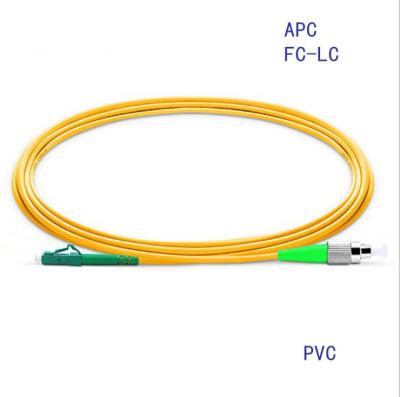 China Best Price FC-LC/APC Single Mode Simplex Fiber Optic Patch Cord,Fiber Optic Jumper Cable for sale