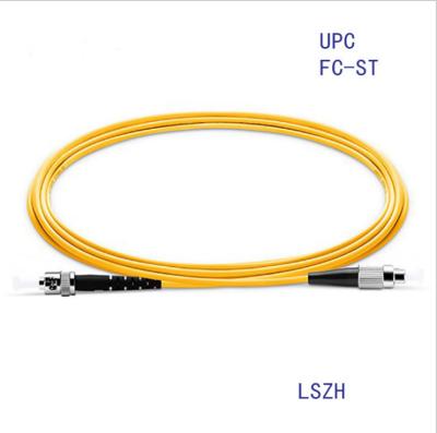 China Communication Simplex SM Patch Cord FC ST Connector Fiber Optic Cable for sale