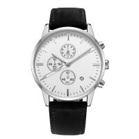 China Men'S Multifunction Chronos Sport Watch Leather Strap Day Date Perpetual Calendar Watch for sale