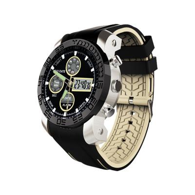 China Plexiglass Mirror Analog Digital Sports Watch Electronic Movement With Alarm for sale