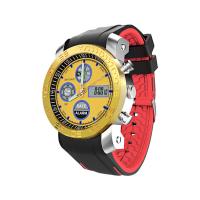 China Plexiglass Mirror Analog Digital Sports Watch Electronic Movement With Alarm for sale