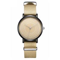 China Digital Nylon Wrist Watch Mineral Strengthened Glass Mirror Alloy Case for sale