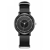 China Digital Nylon Wrist Watch Mineral Strengthened Glass Mirror Alloy Case for sale