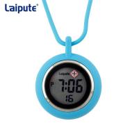 China Leisure Silicone Nurse Fob Watch Round Hanging Neck Electronic Movement for sale
