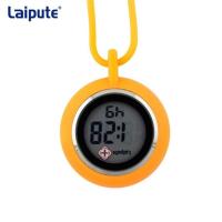 China Leisure Silicone Nurse Fob Watch Round Hanging Neck Electronic Movement for sale
