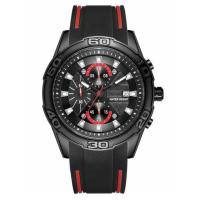 China Digital Silicone Alloy Quartz Rubber Band Mens Watches With Strap Chronograph for sale