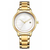 China Stainless Steel Women Quartz Wrist Watch Metal For Ladies Simple Fashion for sale