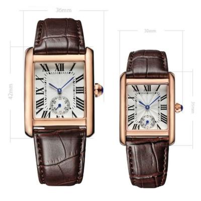 China Pin Buckle Alloy Square Case Watch Square Dial Watches For Ladies for sale