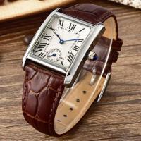 China Pin Buckle Alloy Square Case Watch Square Dial Watches For Ladies for sale