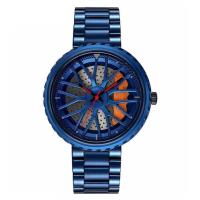 China Staggered Layered Stainless Steel Quartz Wrist Watch Men'S Water Resistant Watches for sale