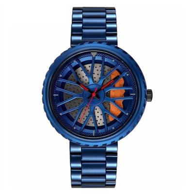 China Staggered Layered Stainless Steel Quartz Wrist Watch Men'S Water Resistant Watches for sale