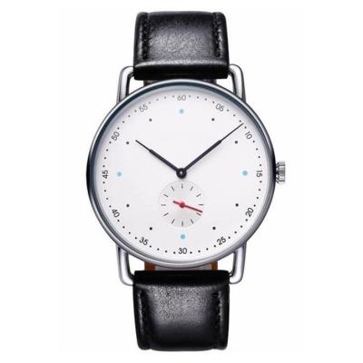 China OEM Retro Style Mens Digital Watches 40mm Case Size Leather Sport Watch Bands for sale
