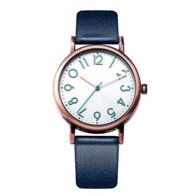 China Quartz Movement Ladies Leather Watch Vogue 30m Life Waterproof Small Leather Watch for sale