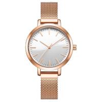 China Solid Steel Buckle Ladies Steel Watch Quartz Stainless Steel Watch 3ATM Waterproof for sale