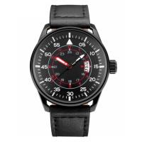 China Leather Strap Men'S Casual Sport Watches Quartz Movement Minimalist Sports Watch for sale