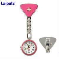 China Silver Digital Nurses Clip On Fob Watch Waterproof Watches For Nurses for sale