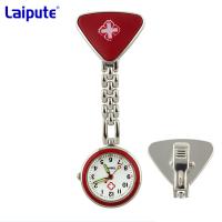China Silver Digital Nurses Clip On Fob Watch Waterproof Watches For Nurses for sale