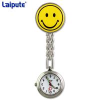 China Luminous Nurses Clip On Fob Watch Alloy Strap Cute Quartz Fob Watch for sale