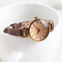 China 3ATM Waterproof Ladies Leather Strap Watches Luxury Leather Strap Female Watches for sale