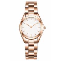 China Quartz Movement Women Stainless Steel Watches 40mm Electroplating Case for sale