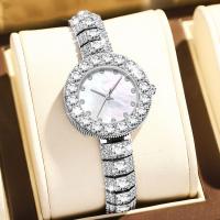 China New fashion light luxury wrist watch for women quartz watch With diamond waterproof for sale