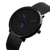 China Simple fashion hot selling waterproof men's watch business for sale
