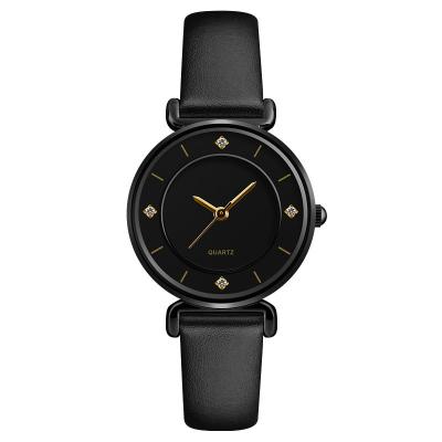 China Simple and fashionable women's watch with diamond quartz watch creative  watch for sale