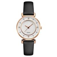 China Simple and fashionable women's watch with diamond quartz watch creative  watch for sale