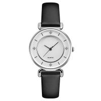 China Simple and fashionable women's watch with diamond quartz watch creative  watch for sale