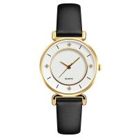 China Simple and fashionable women's watch with diamond quartz watch creative  watch for sale
