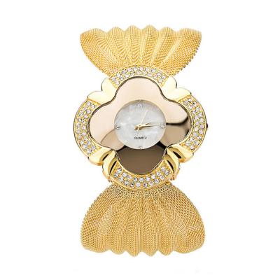 China Fashion Diamond Watch Butterfly Style Bracelet For Ladies for sale
